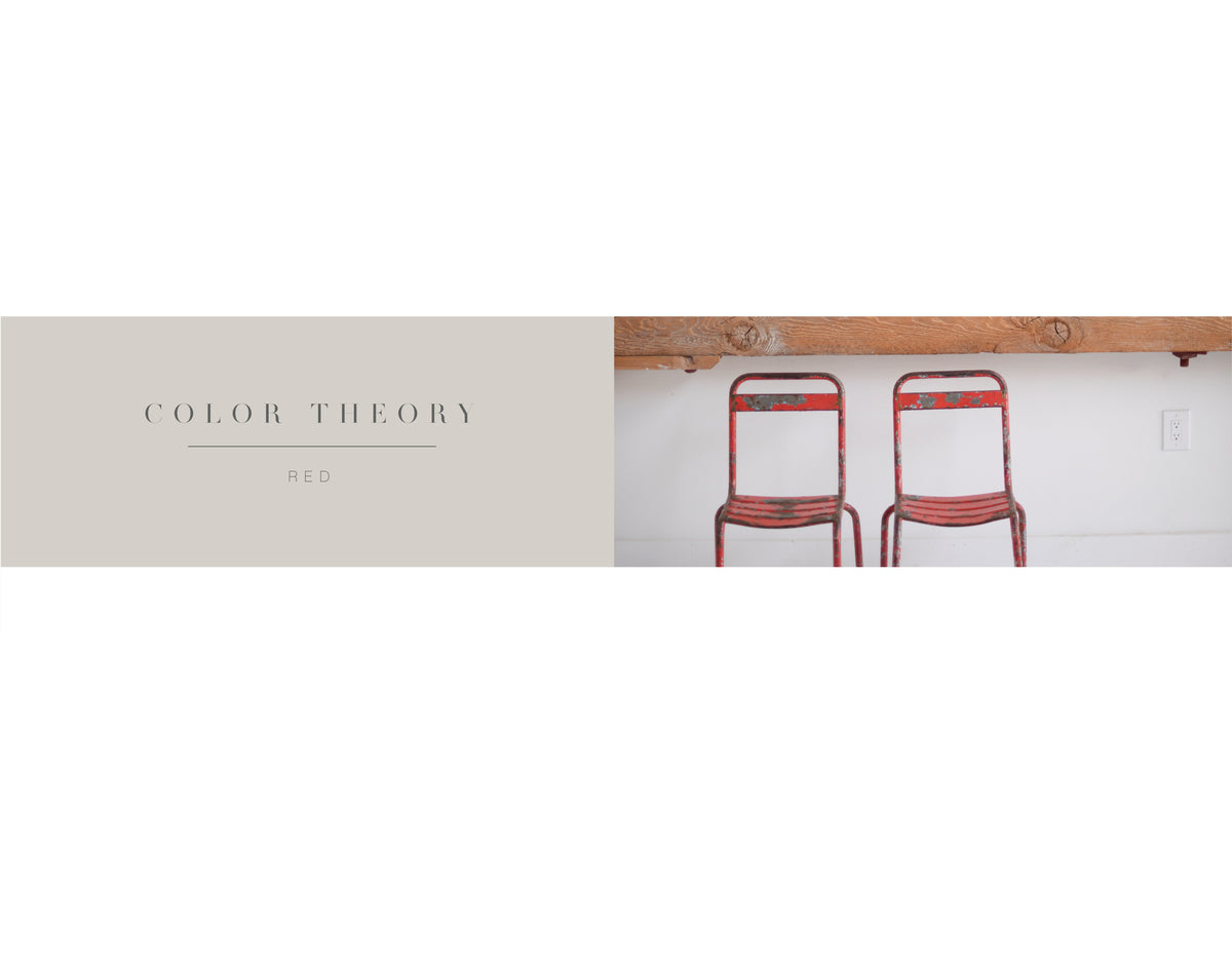 COLOR THEORY // RED – FOUND RENTAL CO