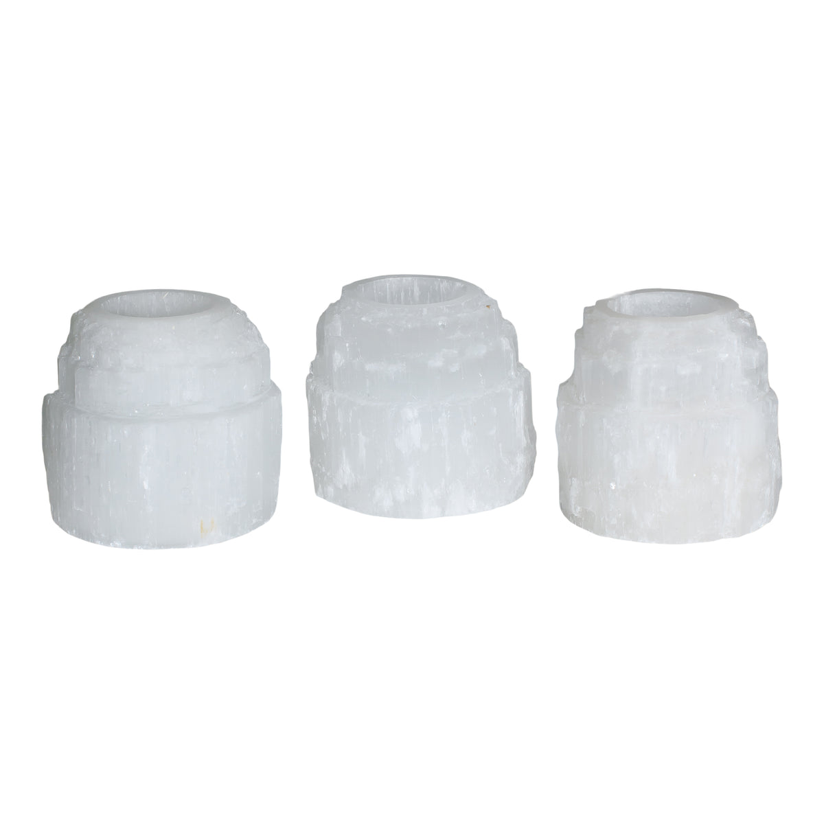 Crystal Dome Candlestick (Set of 3) – FOUND RENTAL CO