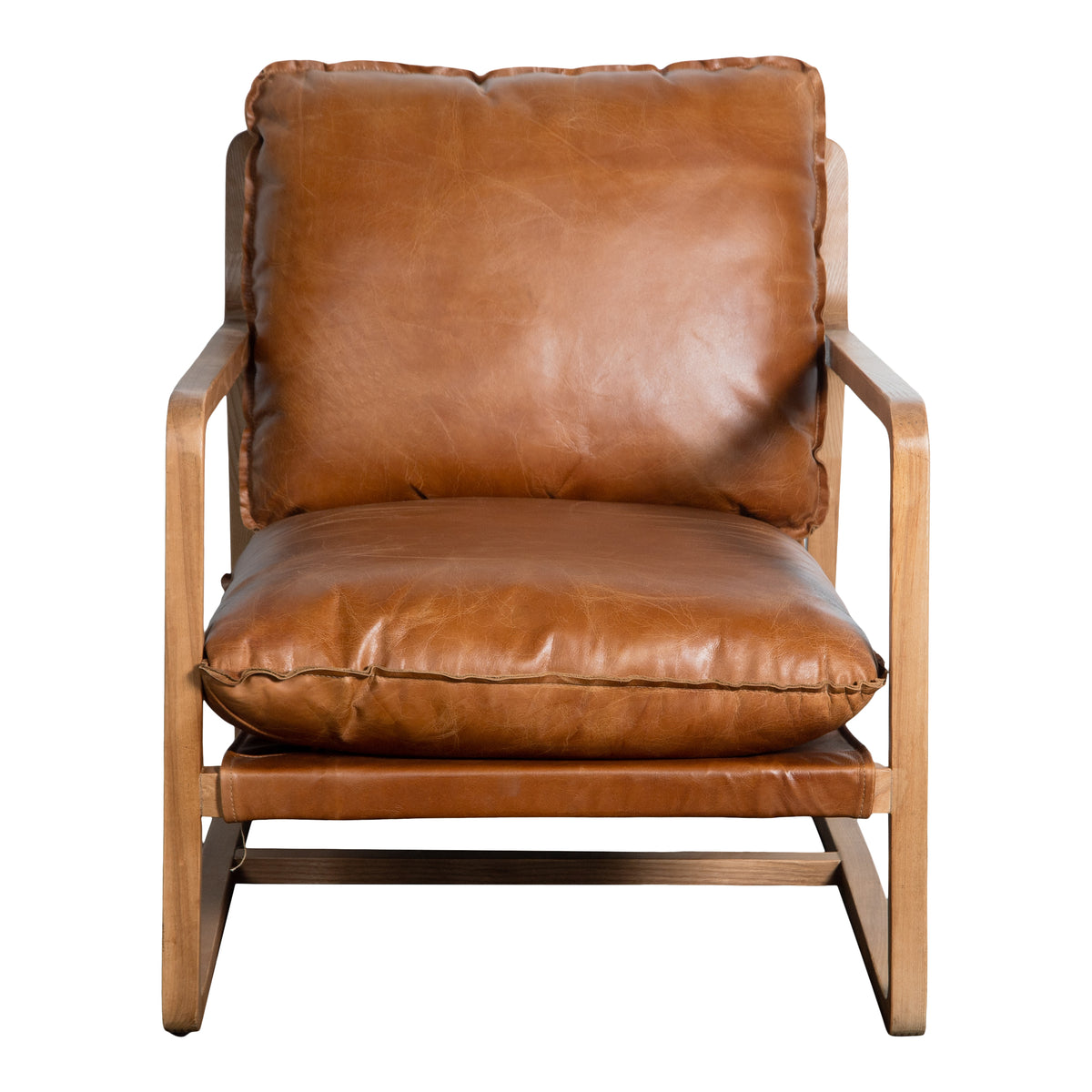 Daniel Cognac Armchair – FOUND RENTAL CO