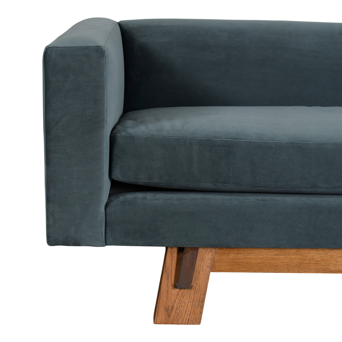 Jesse Blue Couch – FOUND RENTAL CO