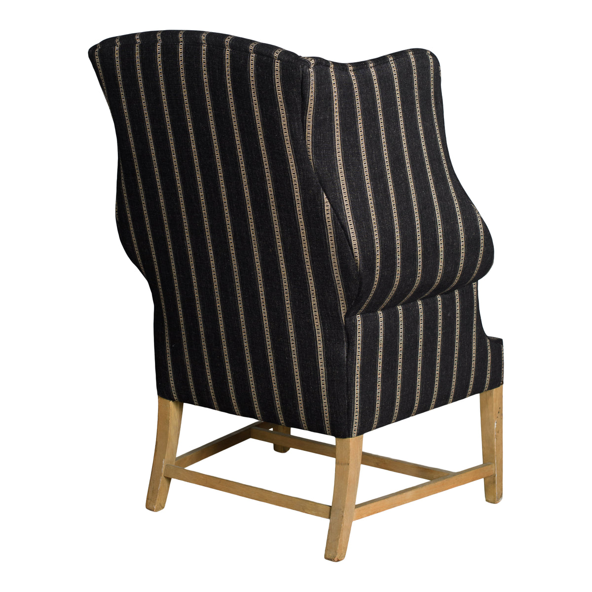Tiffy Black Wingback Chair – FOUND RENTAL CO