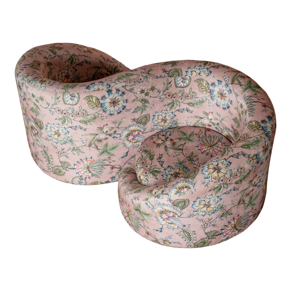 Vic Floral Infinity Couch – FOUND RENTAL CO