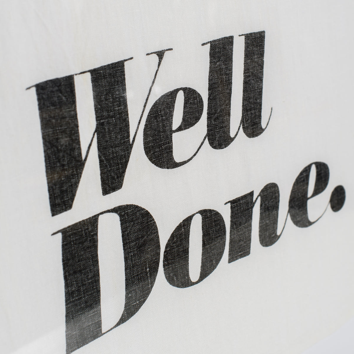 Well Done Linen Print – FOUND RENTAL CO