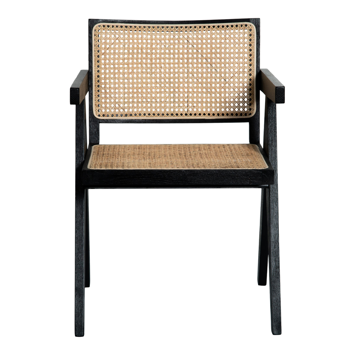 Lyle Black Dining Armchair – FOUND RENTAL CO